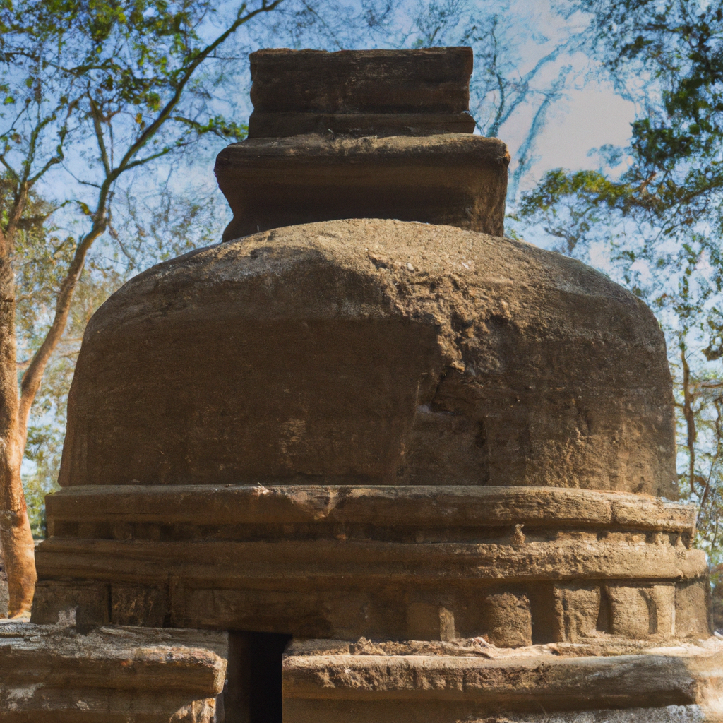 Ancient Bricks stupa at Elephanta Island. In India: History,Facts ...