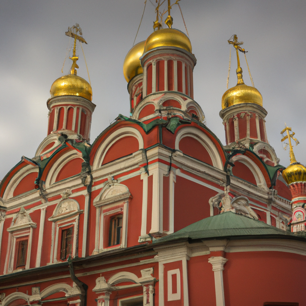 Cathedral of the Archangel Michael in Moscow In Russia: Overview ...