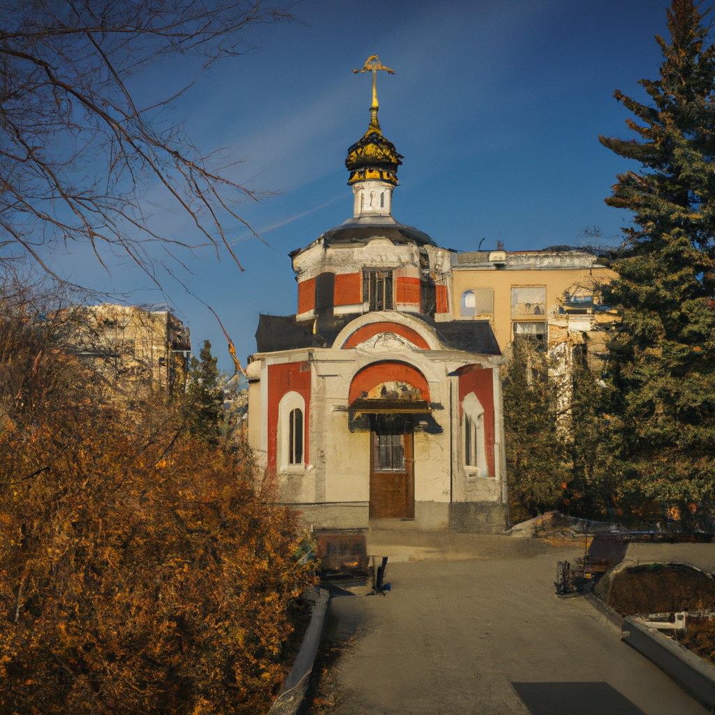 Chapel of the Iveron Icon of the Mother of God in Moscow In Russia ...