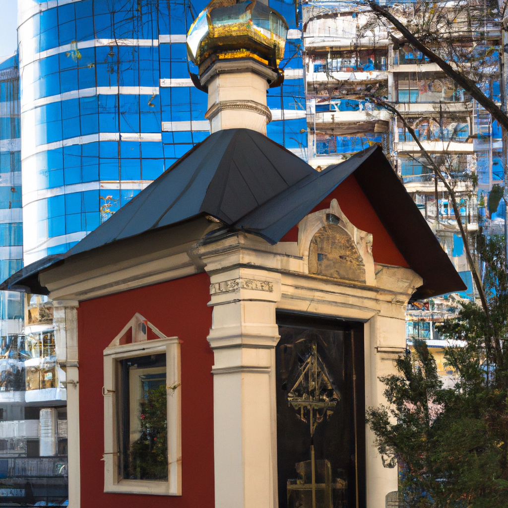 Chapel of the Iveron Icon of the Mother of God in Moscow In Russia ...