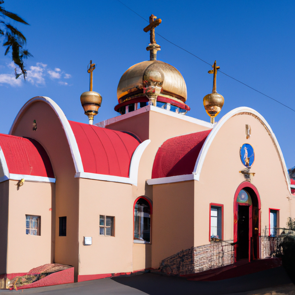 Coptic Orthodox Church, Saint Mark Church in windhoek In Namibia ...