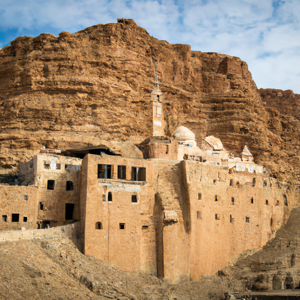 Deir Mar Musa al-Habashi in Syria (built by Egyptian monks) In Egypt ...