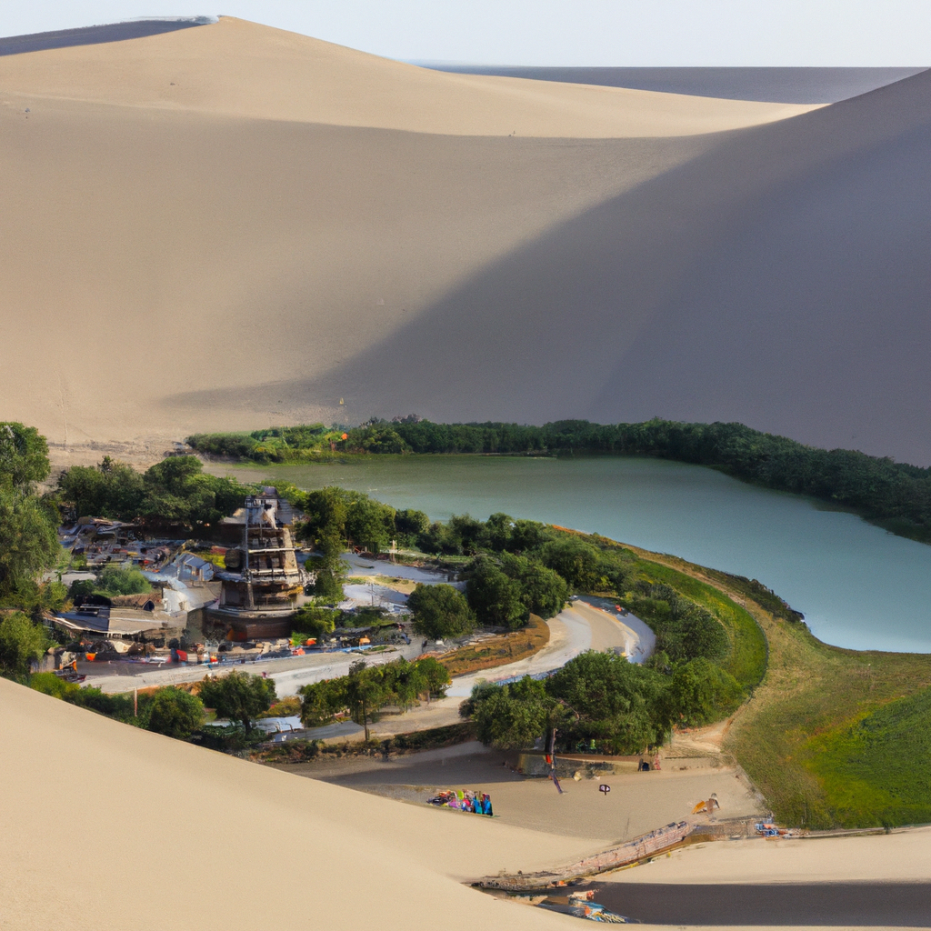 Dunhuang Crescent Lake and Singing Sand Mountains In China: Overview ...