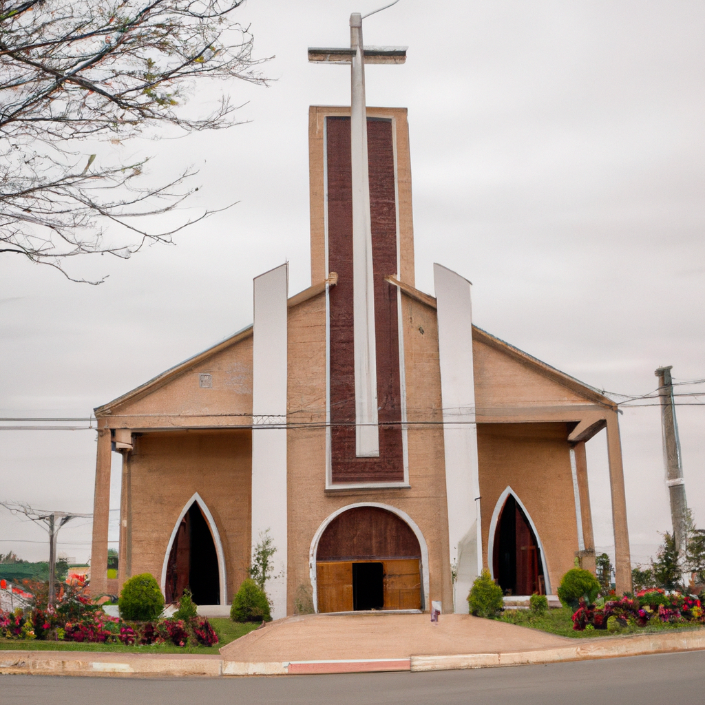 Iglesia Catolica Matriz, Santa Rita Alto Paraná In Kosovo: History ...