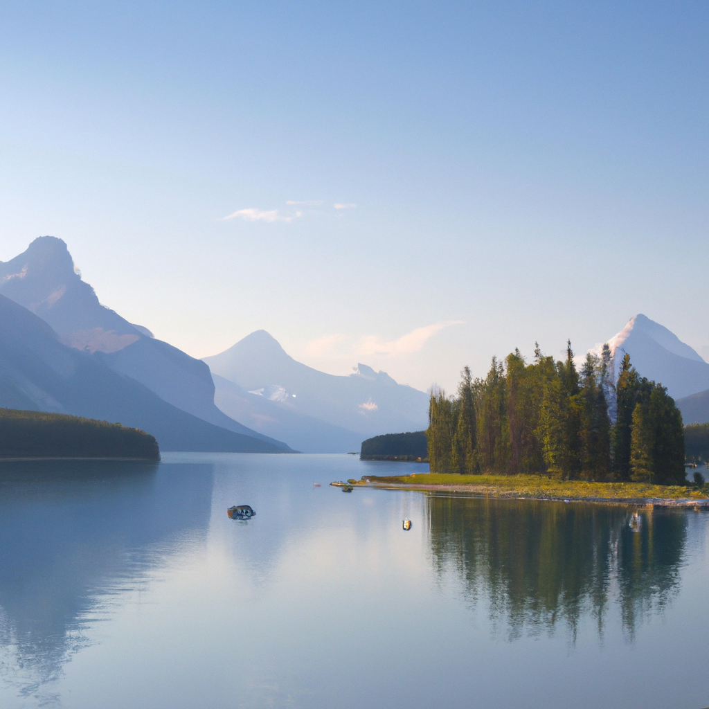 Maligne Lake - Jasper National Park, Alberta In Canada: Overview ...