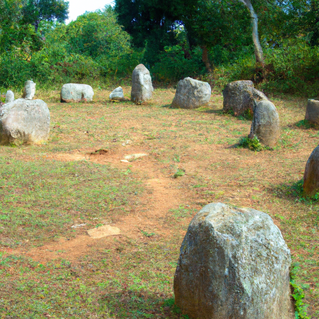 Megalithic Cists and Cairns with Bounding Stone Circles,Vanmalli In ...