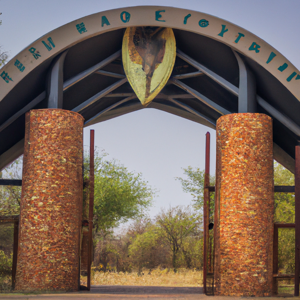 Mokolodi Game Reserve Gate Monument In Botswana: Overview,Prominent ...
