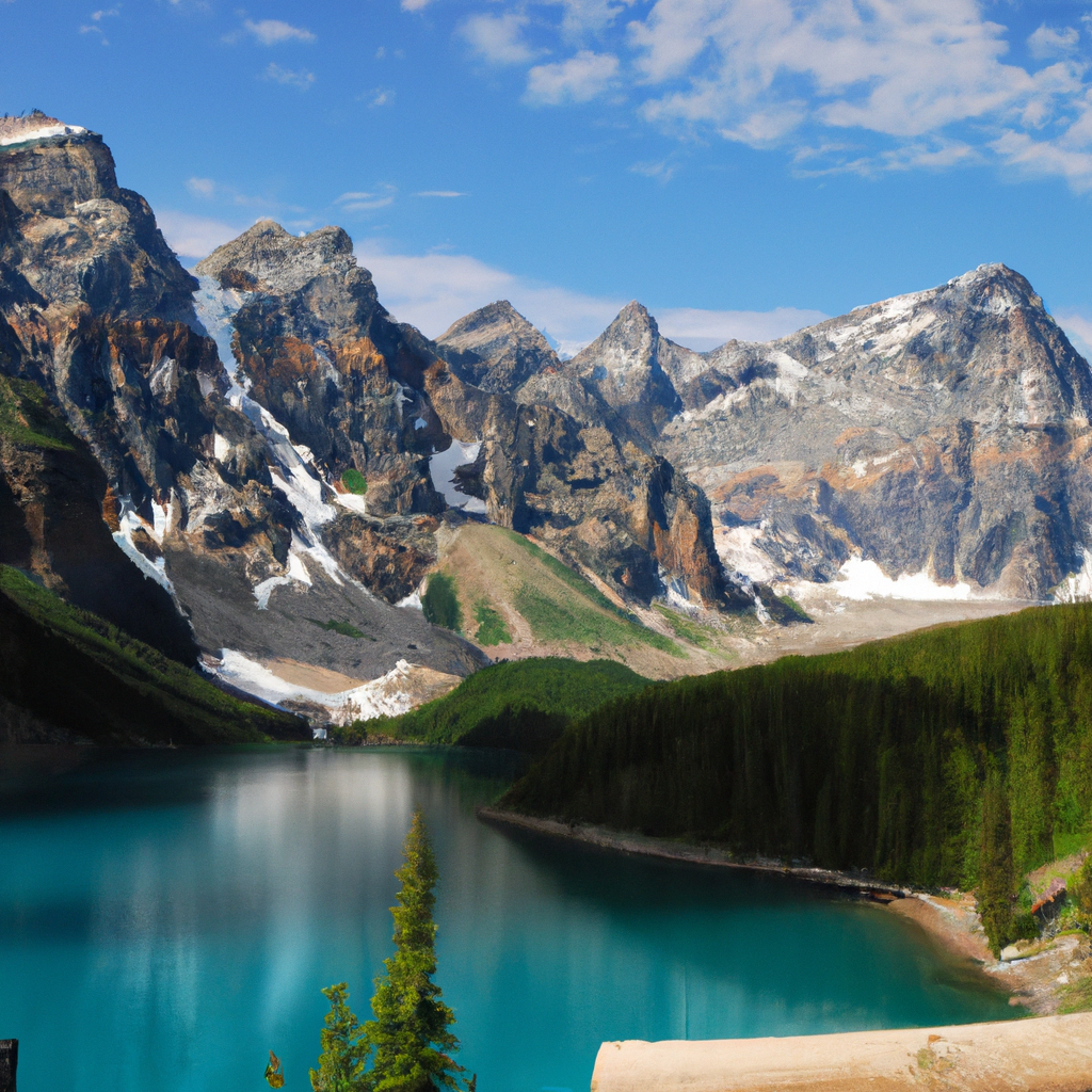 Moraine Lake - Alberta In Canada: Overview,Prominent Features,History ...