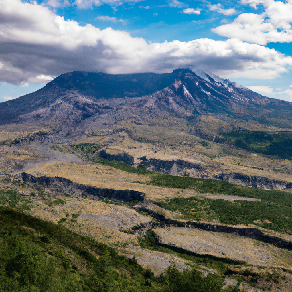 Mount St. Helens National Volcanic Monument - Washington In USA ...