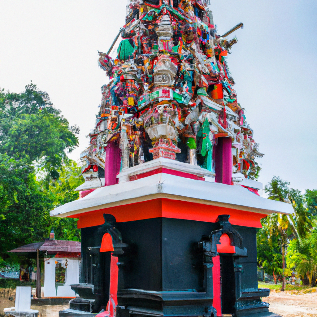 Nainakaddu Vairavar Temple, Veddukkadu, Poonakari In SriLanka: Histroy ...