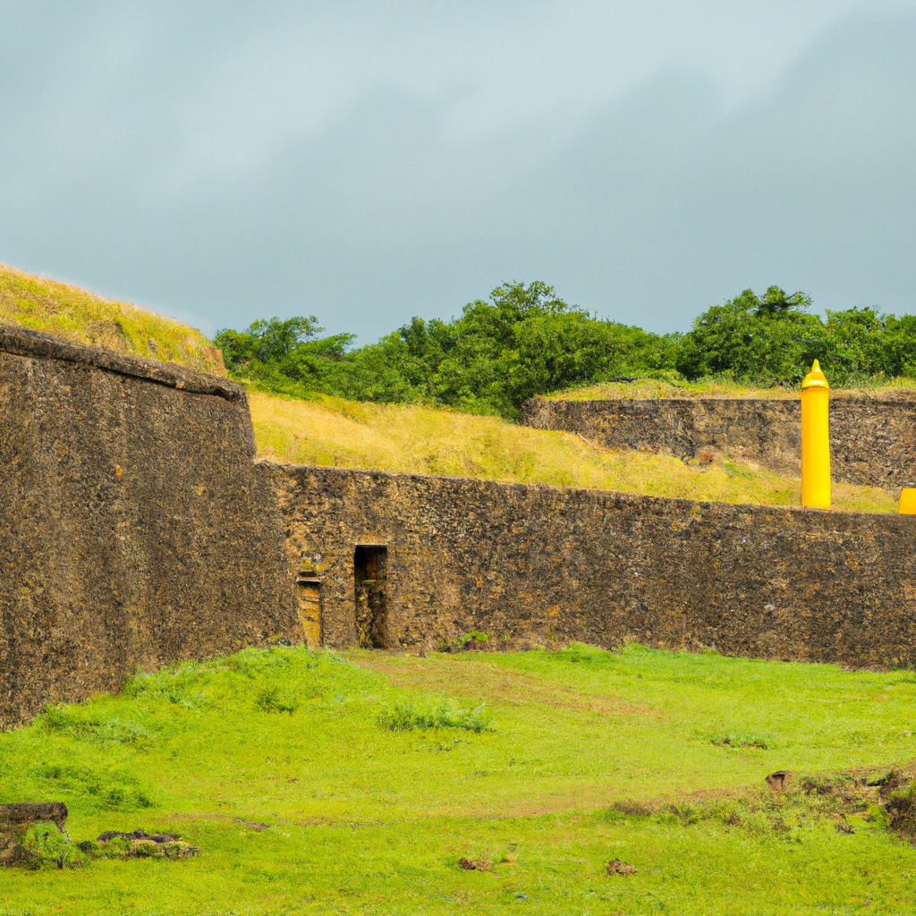 Obelisk Monuments and Fort walls near the Breach In India: History ...
