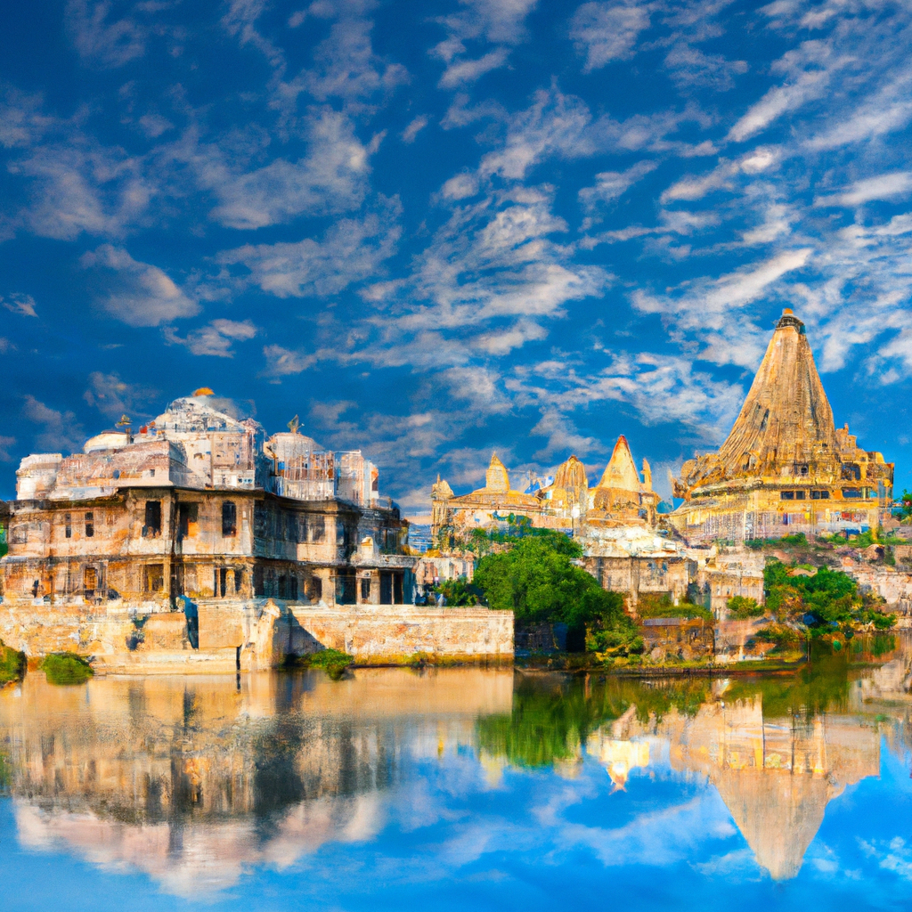 Palace and two temples of Rama and Krishna In India: History,Facts ...