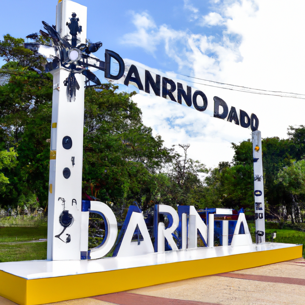 Parque Duarte, Santiago de los Caballeros In Dominican-Republic ...