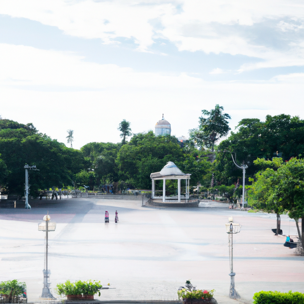 Parque Independencia, Santiago de los Caballeros In Dominican-Republic ...