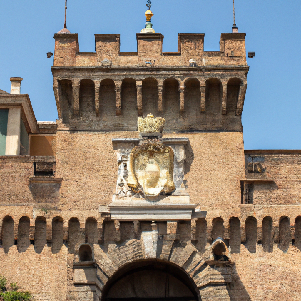 Porta di Santa Anna (Gate of St. Anne) In Vatican-City: Overview ...