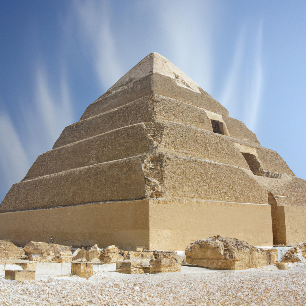 Pyramid of Merenre's mother Neith at Saqqara In Egypt: History,Facts ...