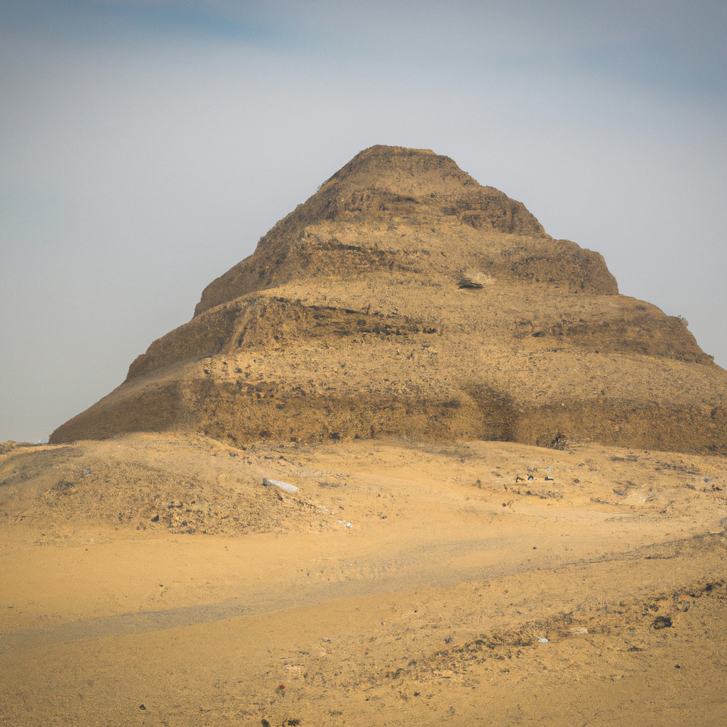 Pyramid of Sahure's queen Meretnebty at Abusir In Egypt: Overview ...