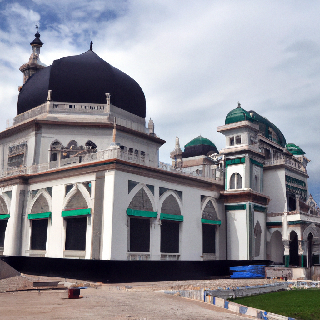 Raya Medan Mosque - Medan In Indonesia: Brief History,Architecture ...