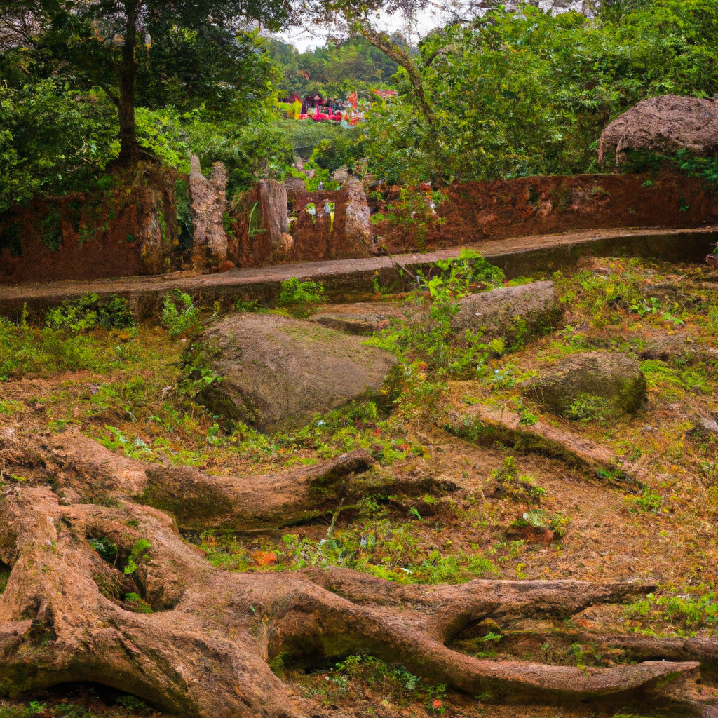 River-Side Shrine and Sacred Grove Of Osun, Osogbo, Osun State In ...