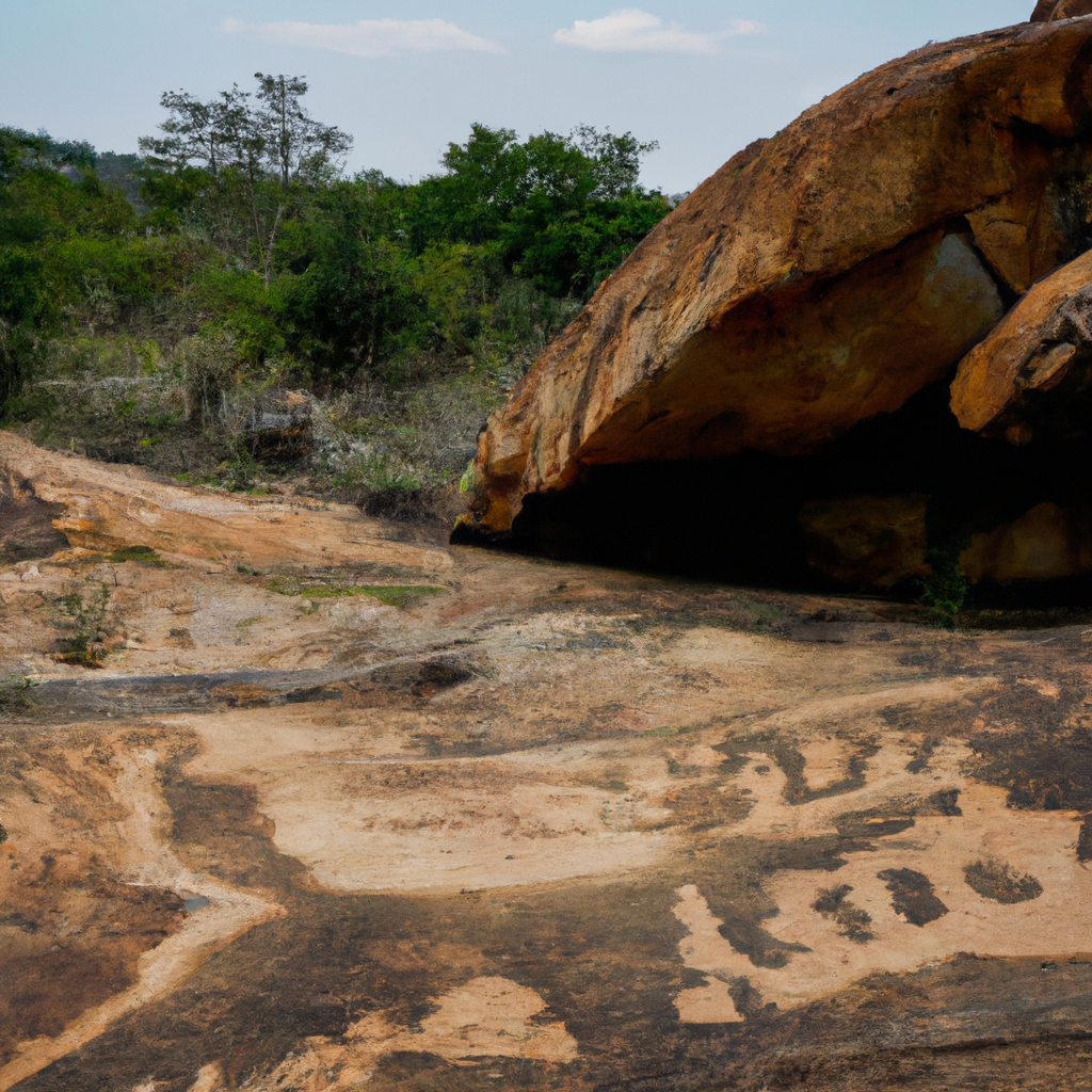 Rock Paintings at Dutsen Murufu, Birnin Kudu, Jigawa State In Nigeria ...