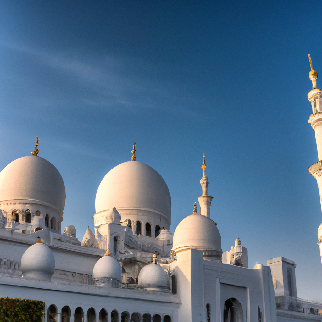 Sheikh Zayed Grand Mosque - Abu Dhabi In UAE: Overview,Prominent ...