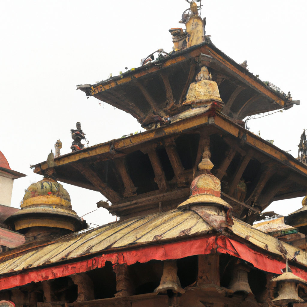 Shri Radha Madhava Temple ), Budhanilkantha, Kathmandu In Nepal ...