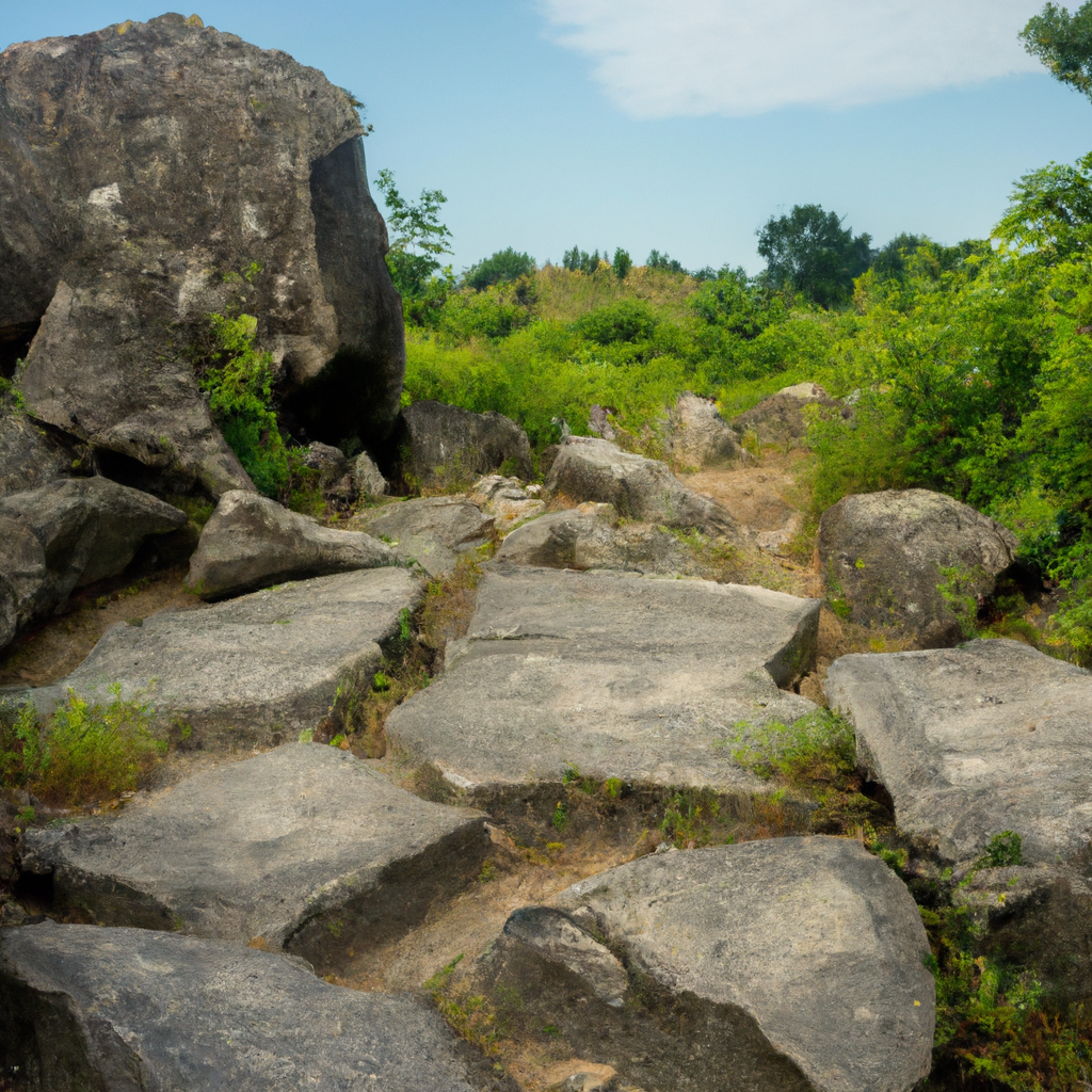 Stone Causeway at Batura, Bokkos, Plateau State In Nigeria: Overview ...