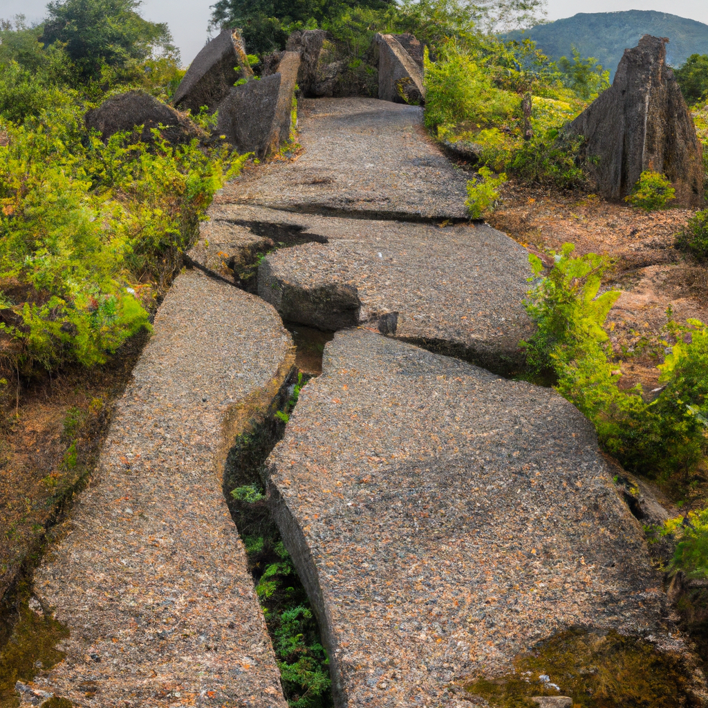 Stone Causeway at Forof, Bokkos, Plateau State In Nigeria: Overview ...