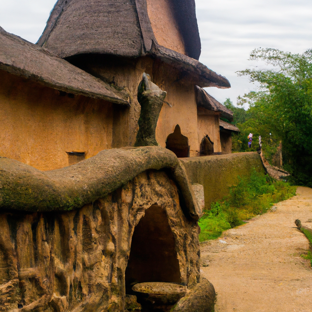 Sungbo’s shrIne at Oke-Eri, Near Ijebu-Ode, Ogun State In Nigeria ...