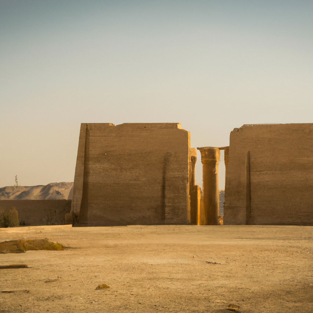 Temple of Thoth at Hermopolis Magna North East In Egypt: Histroy,Facts ...