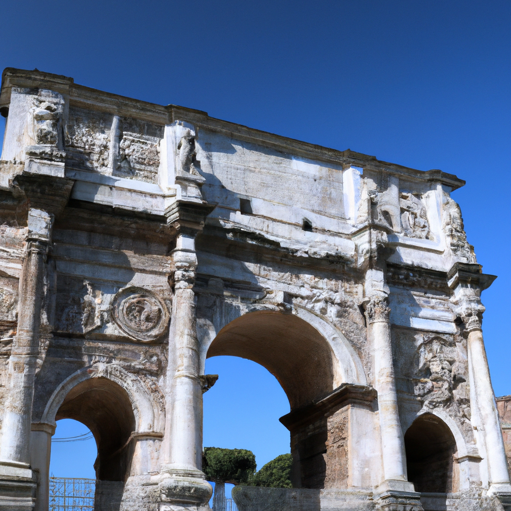 The Arch of Constantine - Rome In Italy: Overview,Prominent Features ...