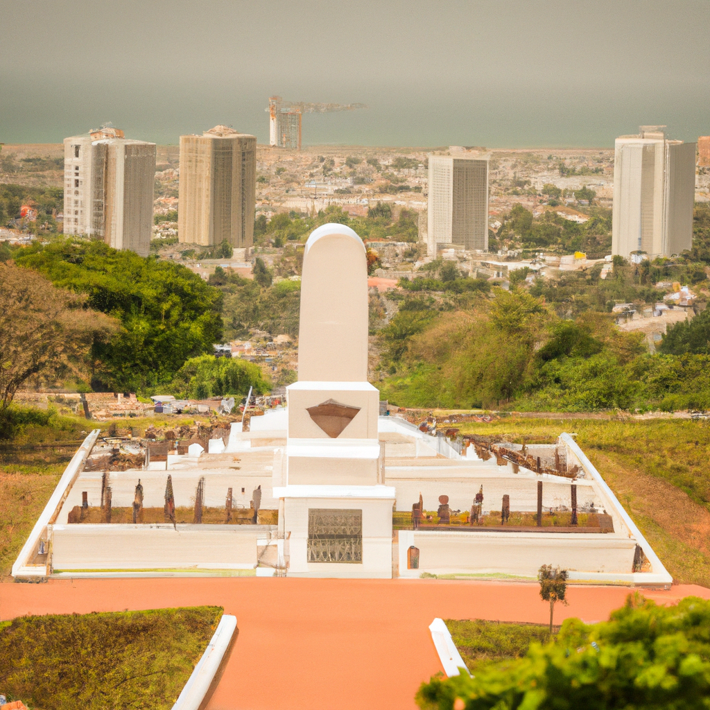 The Monument of the Grave of Unknown Soldier - Luanda In Angola ...