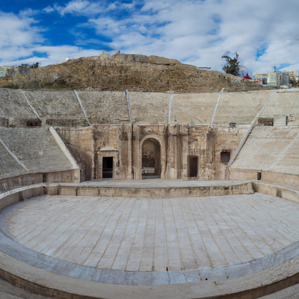 The Odeon (Amman75. Hisham's Palace (Qasr al-Mshatta) In Jordan ...