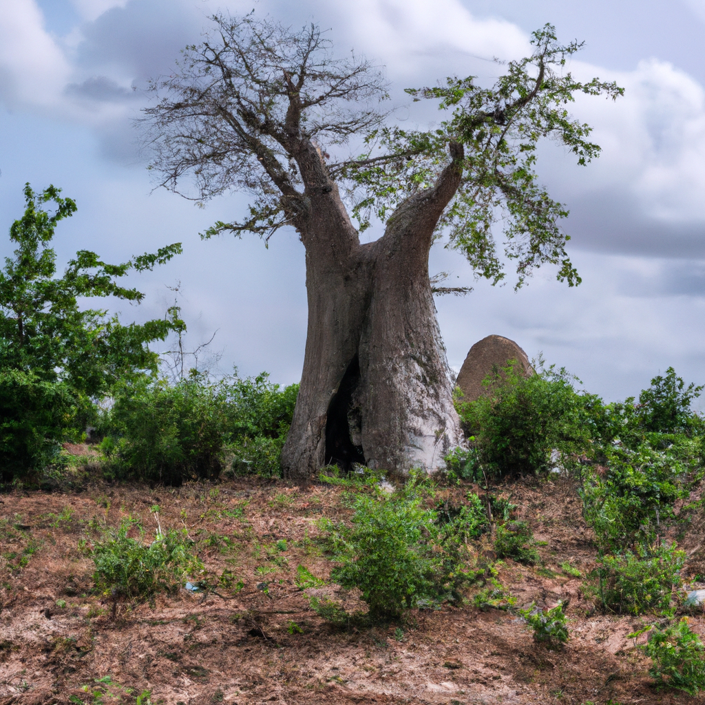 The Tumuli and Baobab Tree Known as Durbi-Takusheyi, Katsina State In ...