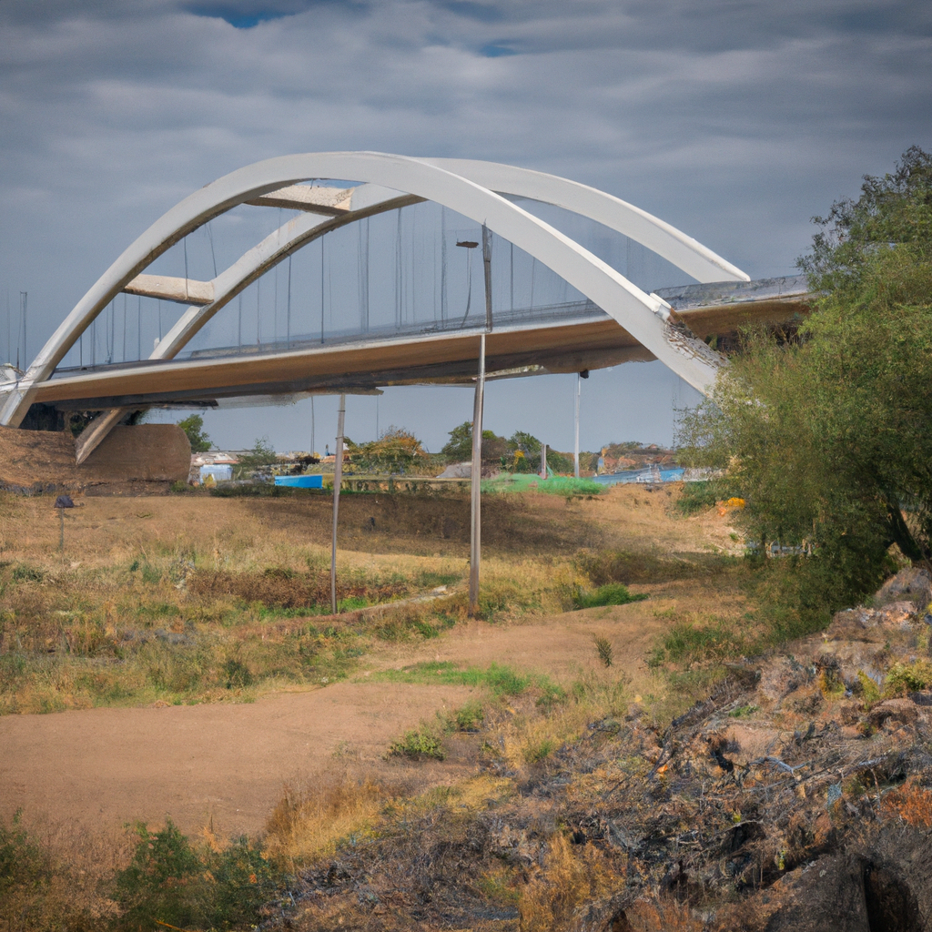 Theba River Bridge Monument, Palapye In Botswana: Overview,Prominent ...