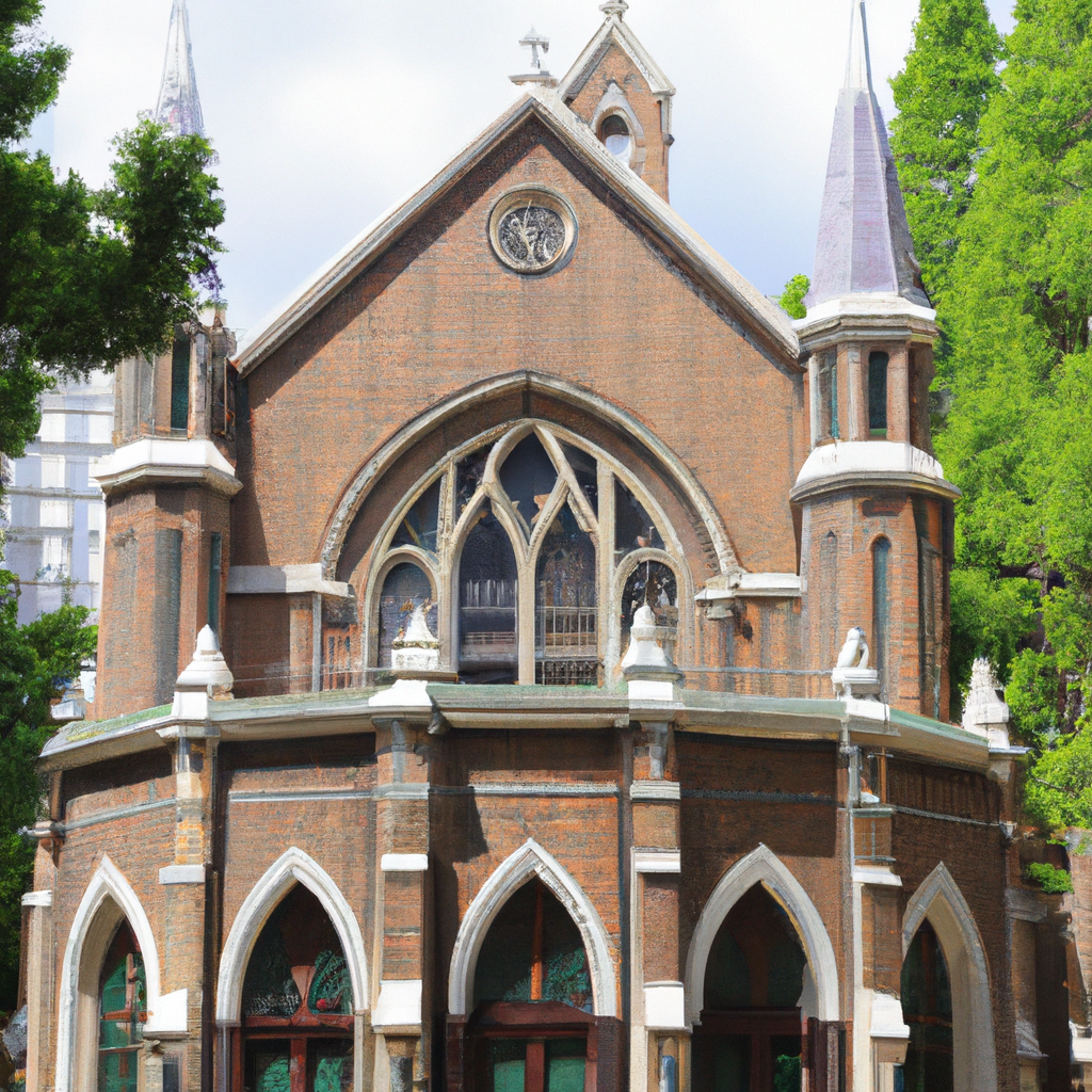 Tokyo Christ Church Headquartes Japanese Worship Place In Japan ...