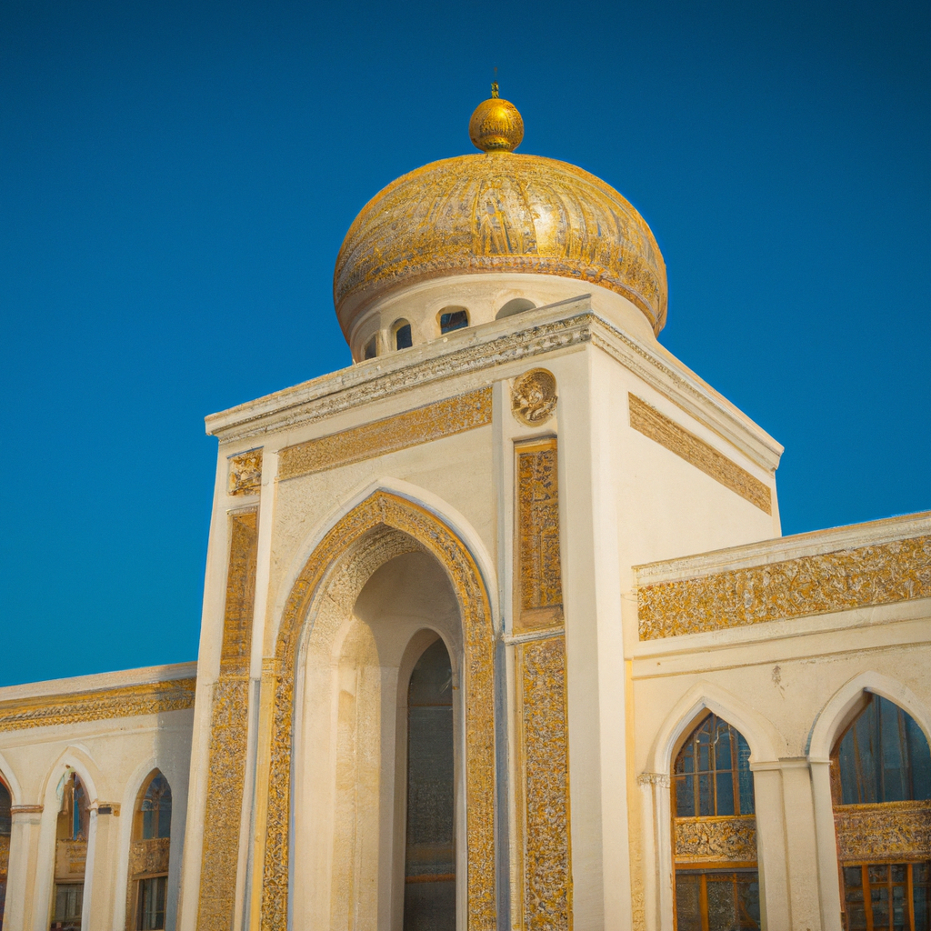 Turkmenbashi Ruhy Mosque - Gypjak In Turkmenistan: Overview,Prominent ...