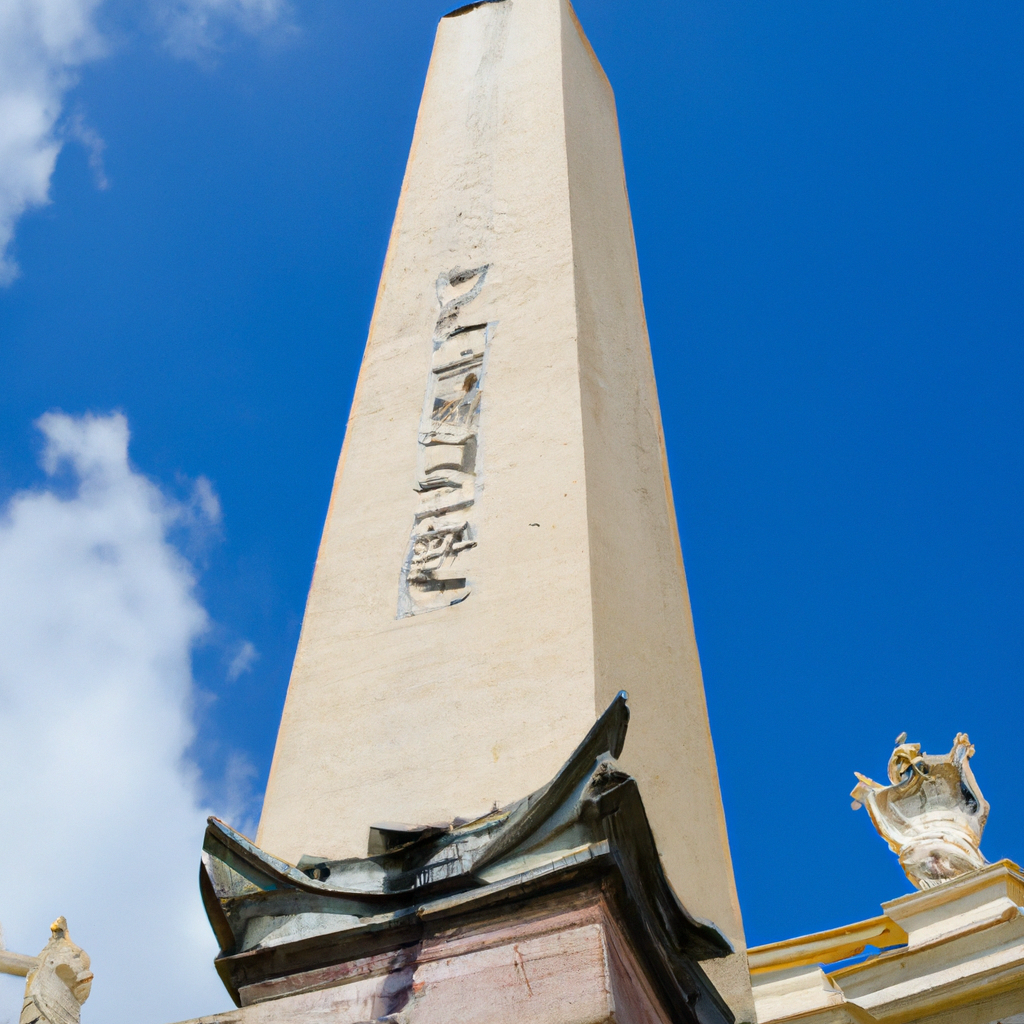 Vatican Obelisk In Vatican-City: Overview,Prominent Features,History ...