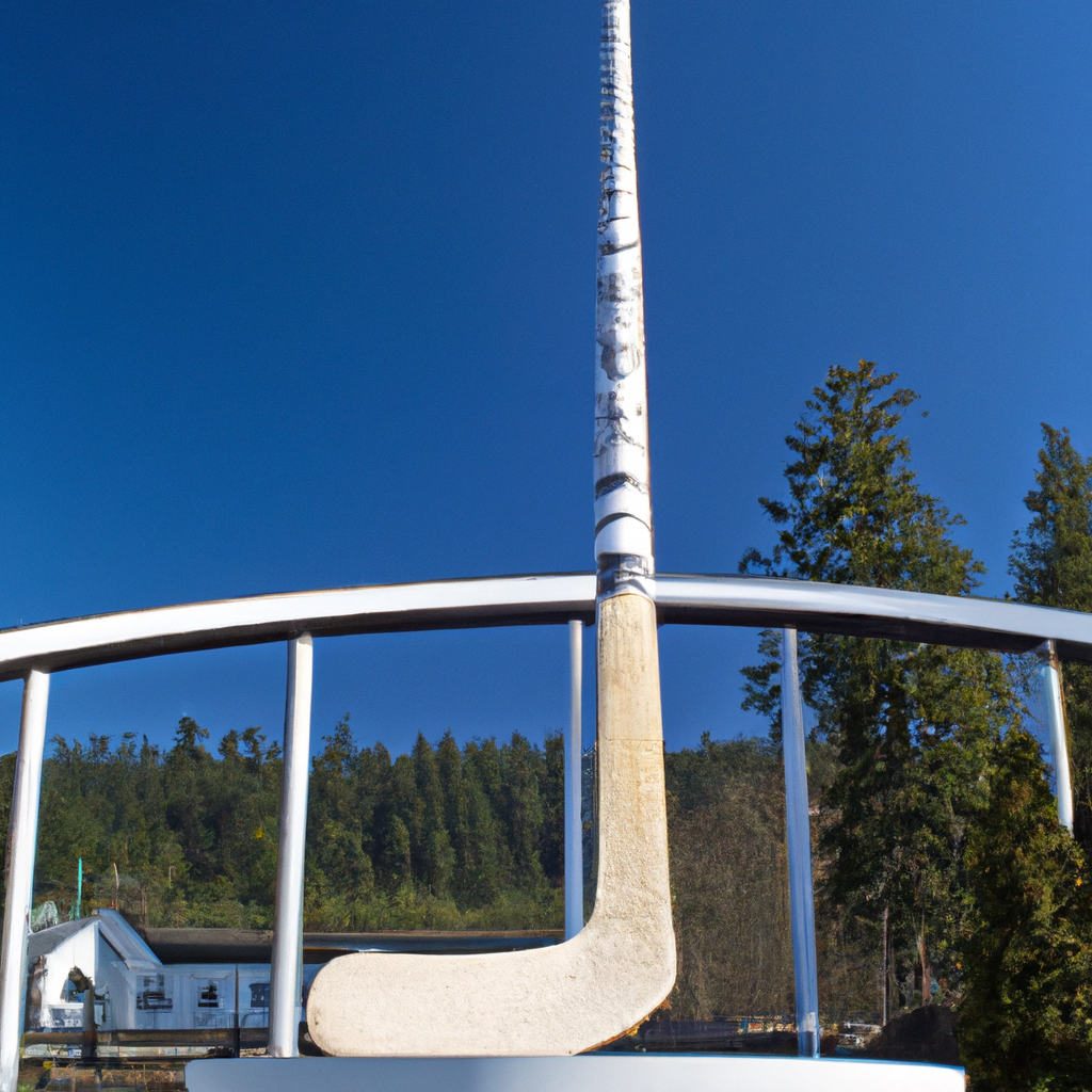 World's Largest Hockey Stick and Puck - Duncan, British Columbia In ...