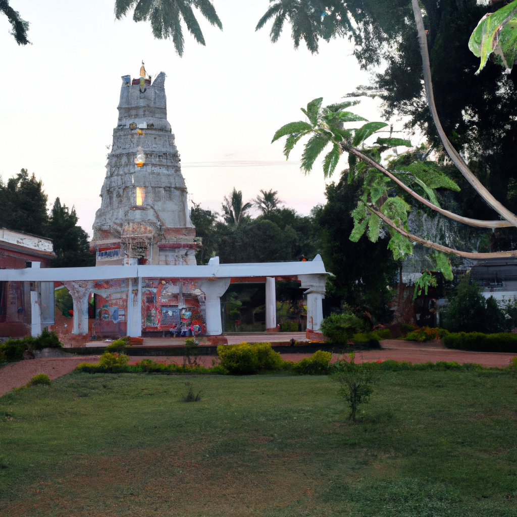 Yogananda Lakshmi Narasimha Temple, Vedadri, Krishna district In Andhra ...